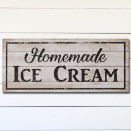 Homemade Ice Cream Sign | Antique Farmhouse