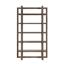 Interlocking Wood Bookshelf | Antique Farmhouse