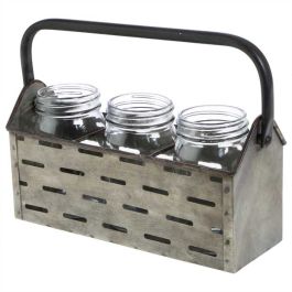 Triple Mason Jar Tray | Antique Farmhouse
