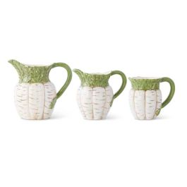 Carrot Style Farmhouse Pitchers Set of 3 | Antique Farmhouse