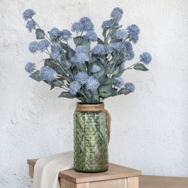 Blue Onion Flower Stem Set of 6 | Antique Farmhouse