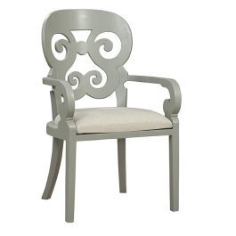 Contemporary Gray Bolero Chair | Antique Farmhouse