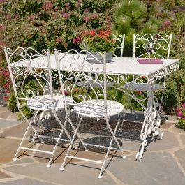 Cottage Courtyard 5 Piece Dining Set | Antique Farmhouse