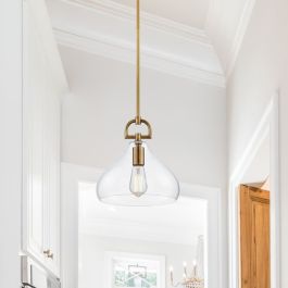 Funnel Glass Pendant Light | Antique Farmhouse