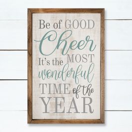 Good Cheer Wall Art | Antique Farmhouse