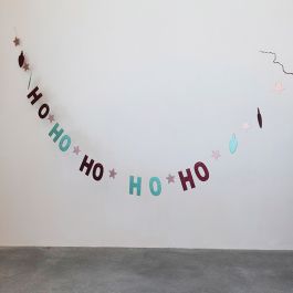 Ho Ho Ho Holiday Wood Banner Kit | Antique Farmhouse