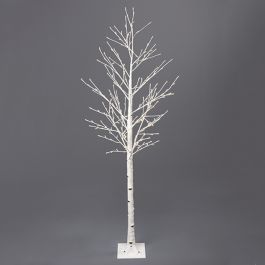 Indoor Lighted Birch Tree 96 Inch | Antique Farmhouse