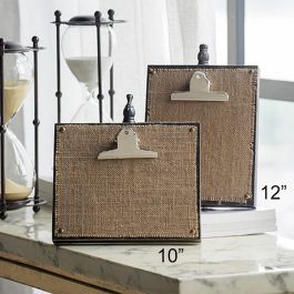 Iron Clipboard Display 12 Inch | Antique Farmhouse