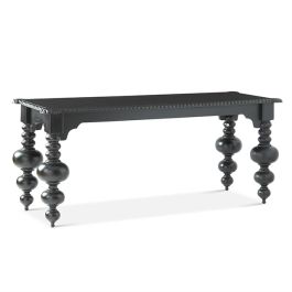 Modern Turned Leg Entryway Table | Antique Farmhouse