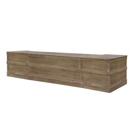 Open Shelving Bar Counter | Antique Farmhouse