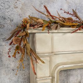Rustic Accents Mixed Heather Garland | Antique Farmhouse