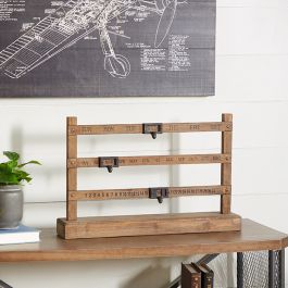 Rustic Farmhouse Sliding Tabletop Calendar | Antique Farmhouse