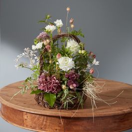 Rustic Twig Decorative Basket | Antique Farmhouse