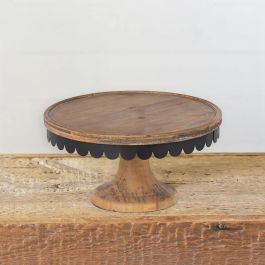Scallop Skirted Cake Stand | Antique Farmhouse