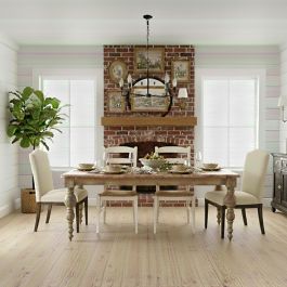 Scalloped Edge Farmhouse Dining Table | Antique Farmhouse