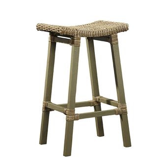 Woven Kubu Bar Stool | Antique Farmhouse