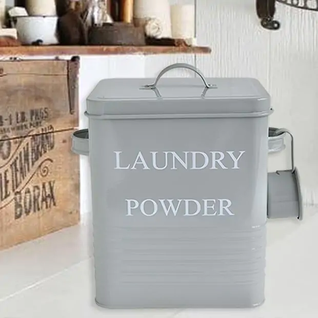 laundry powder box
