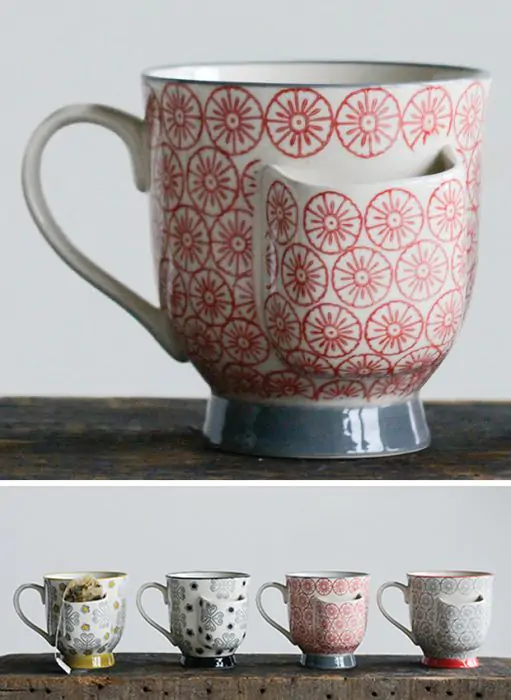 fancy tea mug set