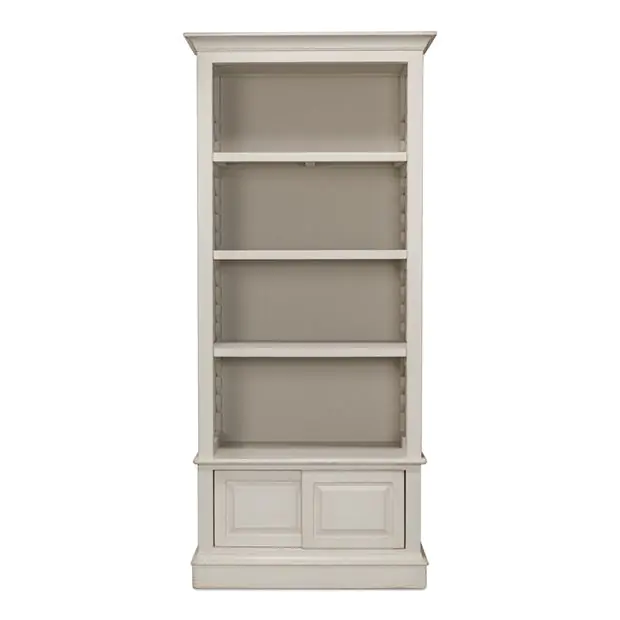 Antique white bookshelf store