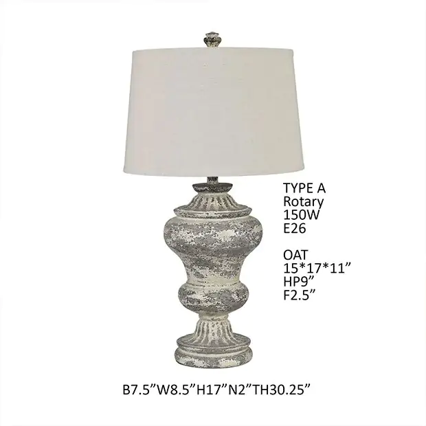 rustic table lamps calgary