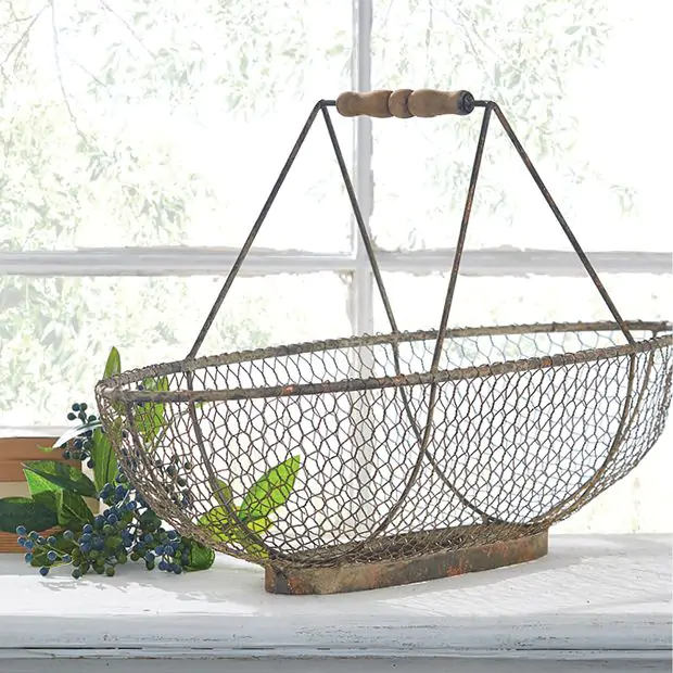 Chicken wire basket store