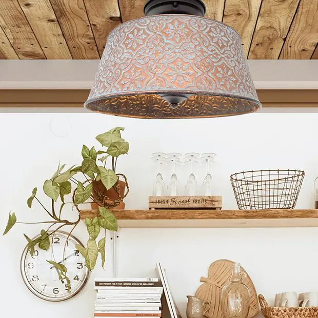 decorative flush ceiling lights