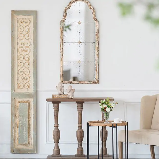 ornamental panel scroll