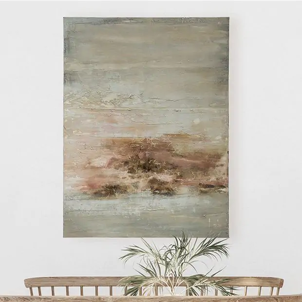 Earth Tone Abstract Art