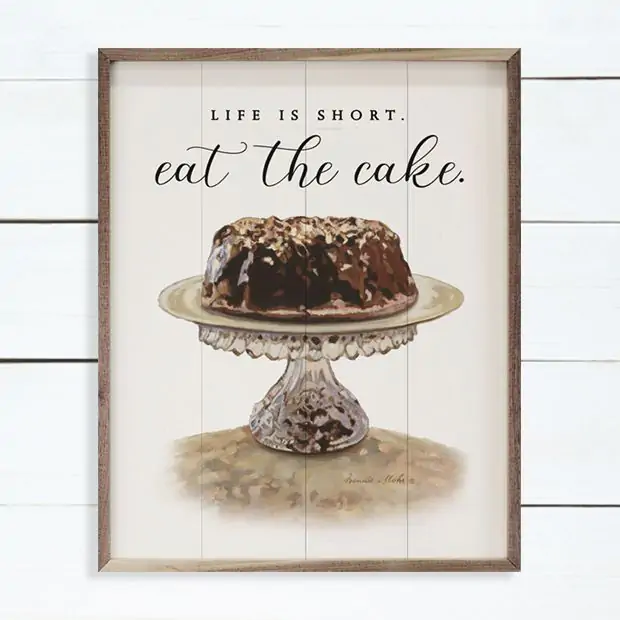cake wall art