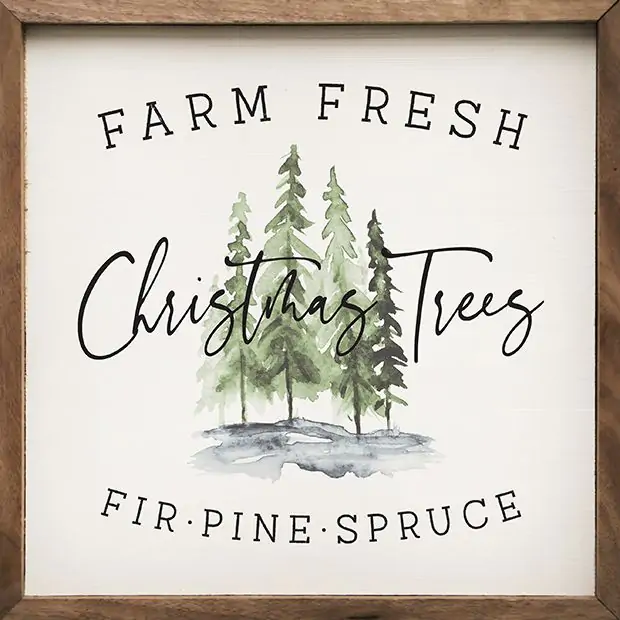 Sign Farm Fresh Christmas Trees Pin On SVG Cut Files Cricut
