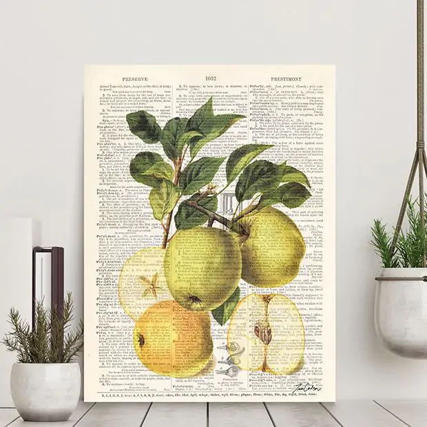 fruit wall plaques