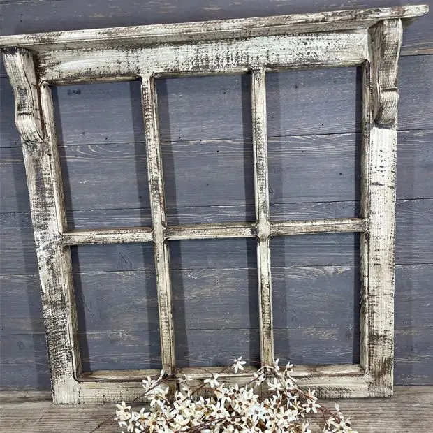 empty window frame ideas