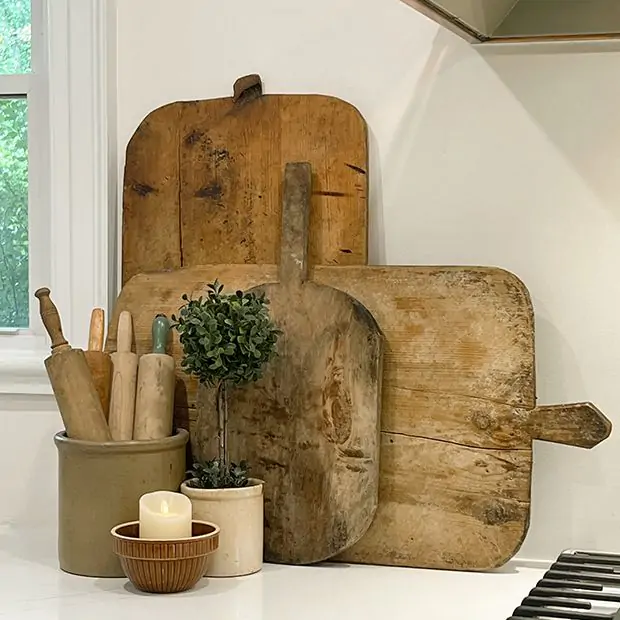 Antique Wood Cutting Boards