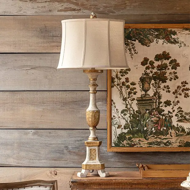 small candlestick table lamp