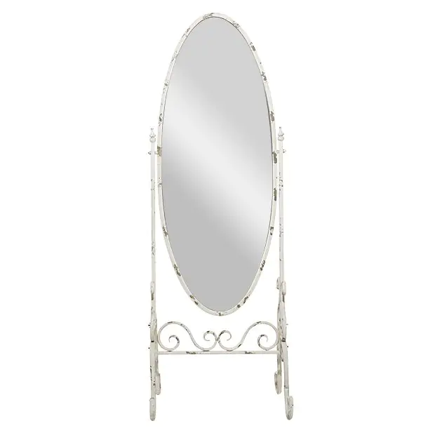 standing mirror oval