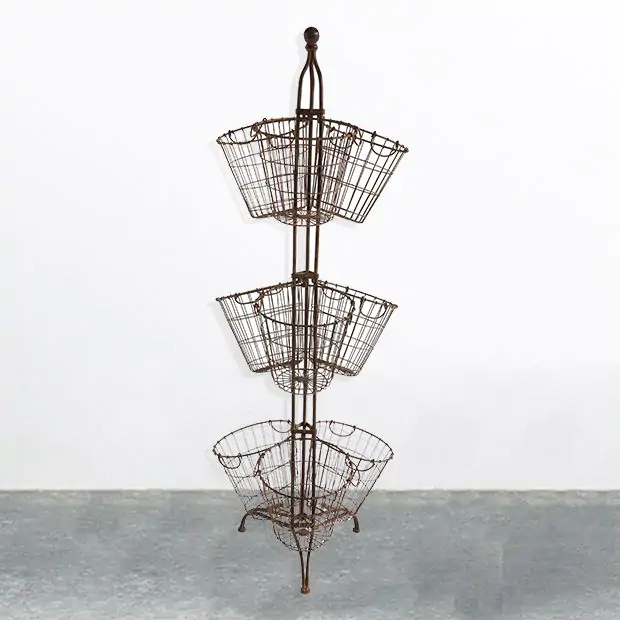 wire baskets for display