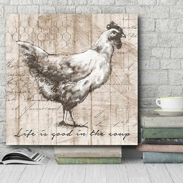 hen canvas