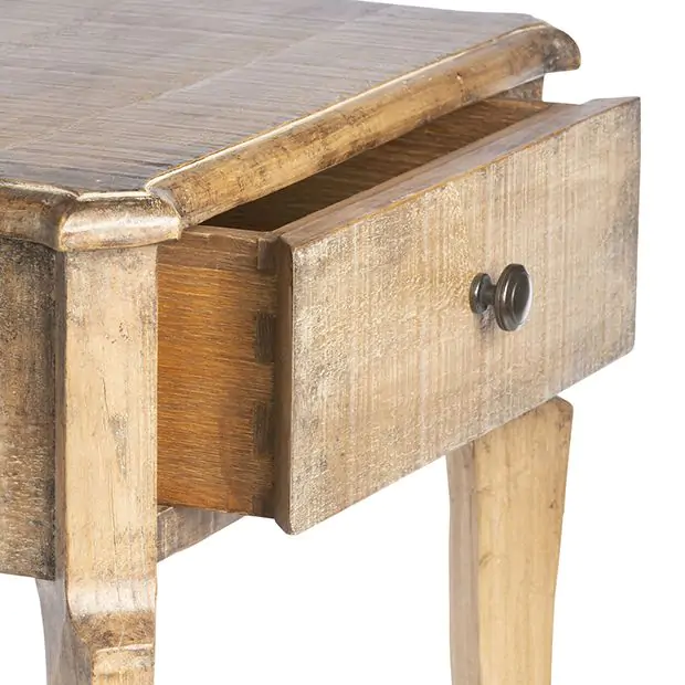farmhouse pine side table
