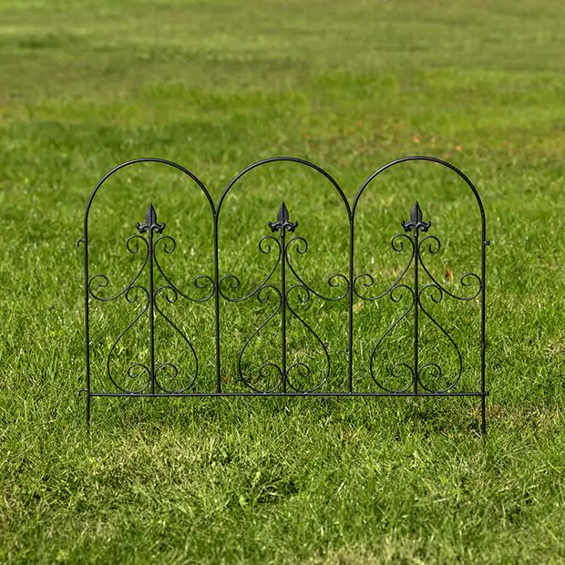 decorative metal posts