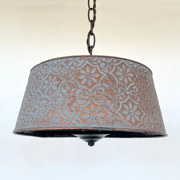 ornate ceiling light