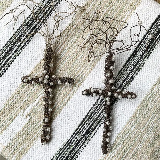 Wire Art Crosses