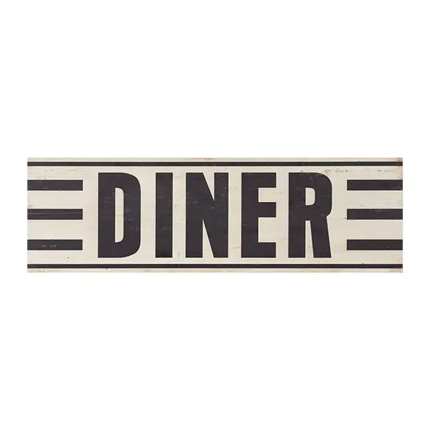 diner sign