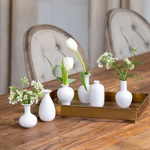 small table flower vase