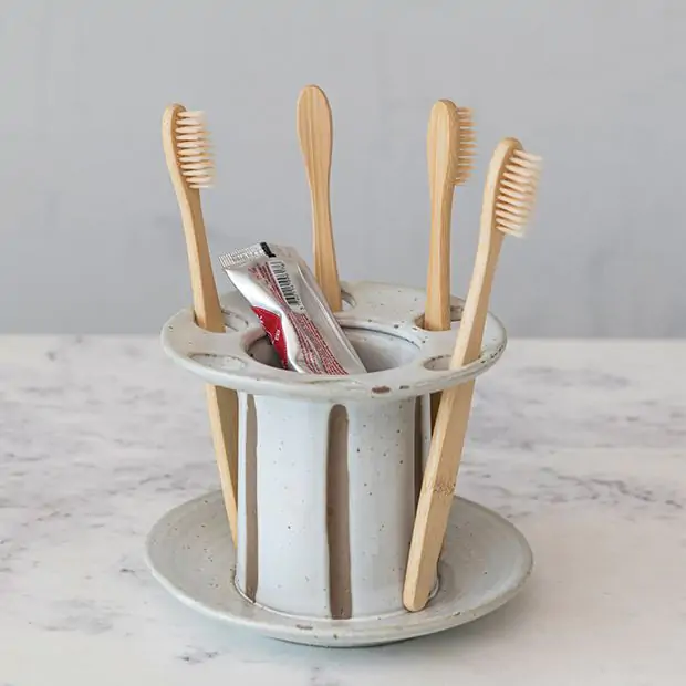 wisp toothbrush holder