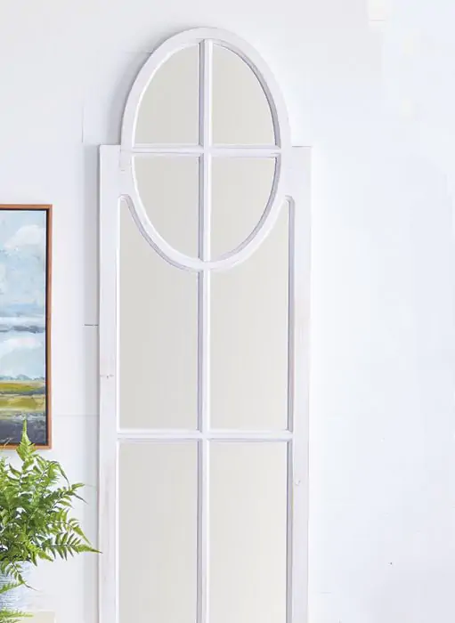 small arched window mirror