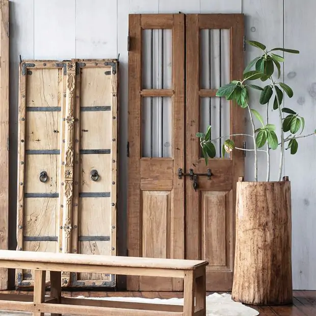 decorative solid wood doors