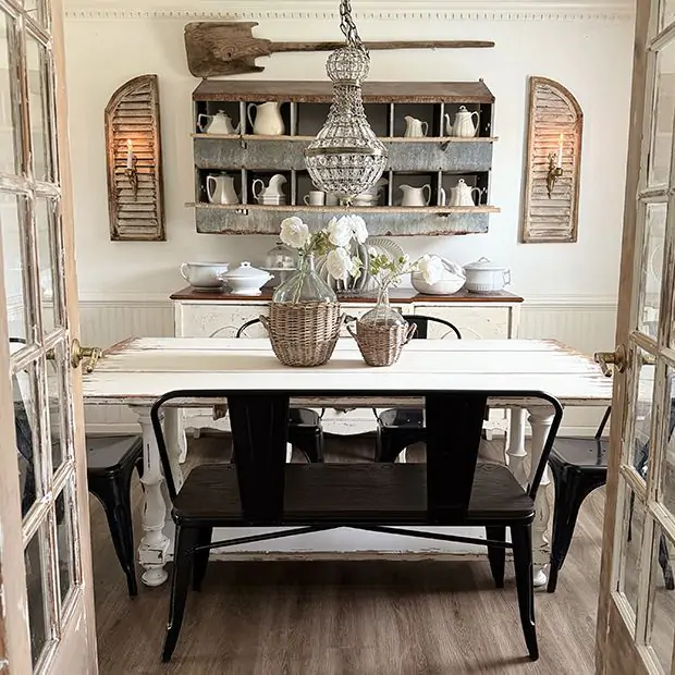 rustic shutter ideas